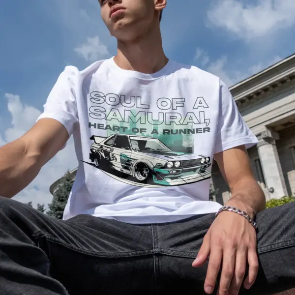 Customized Japanese racing car design - Tshirt Designs