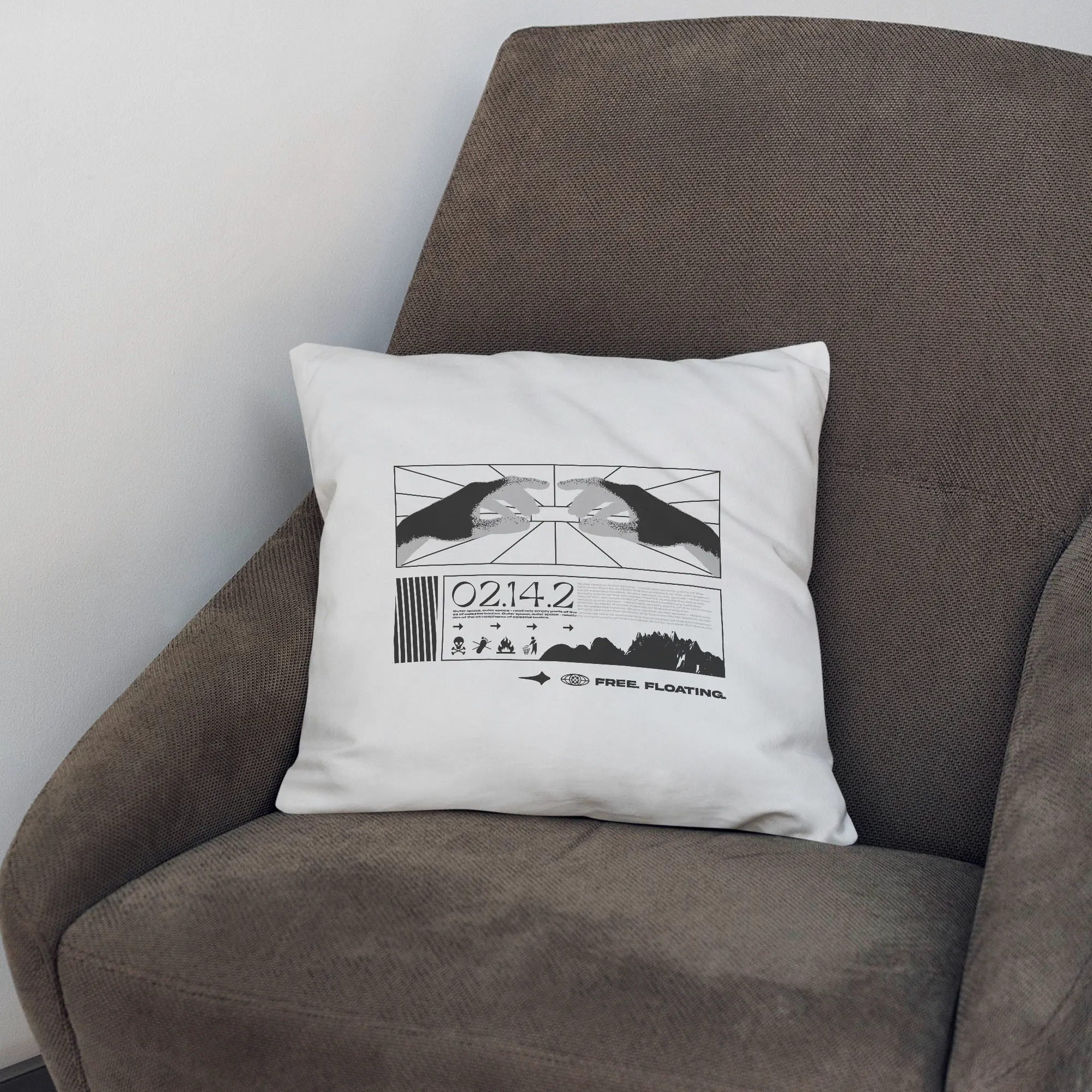 Infographic panel 02142 with barcode and icons design t-shirt design ...