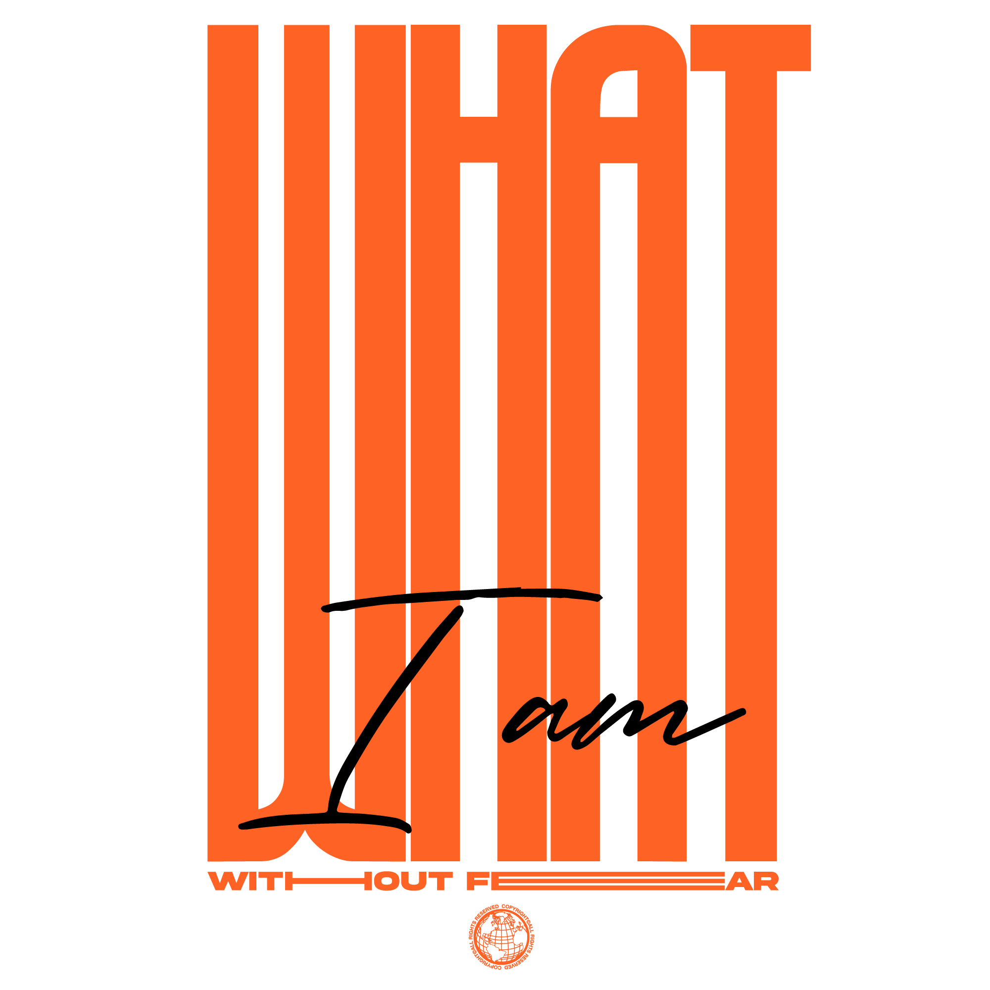 Stacked vertical letters with cursive overlay design t-shirt design ...